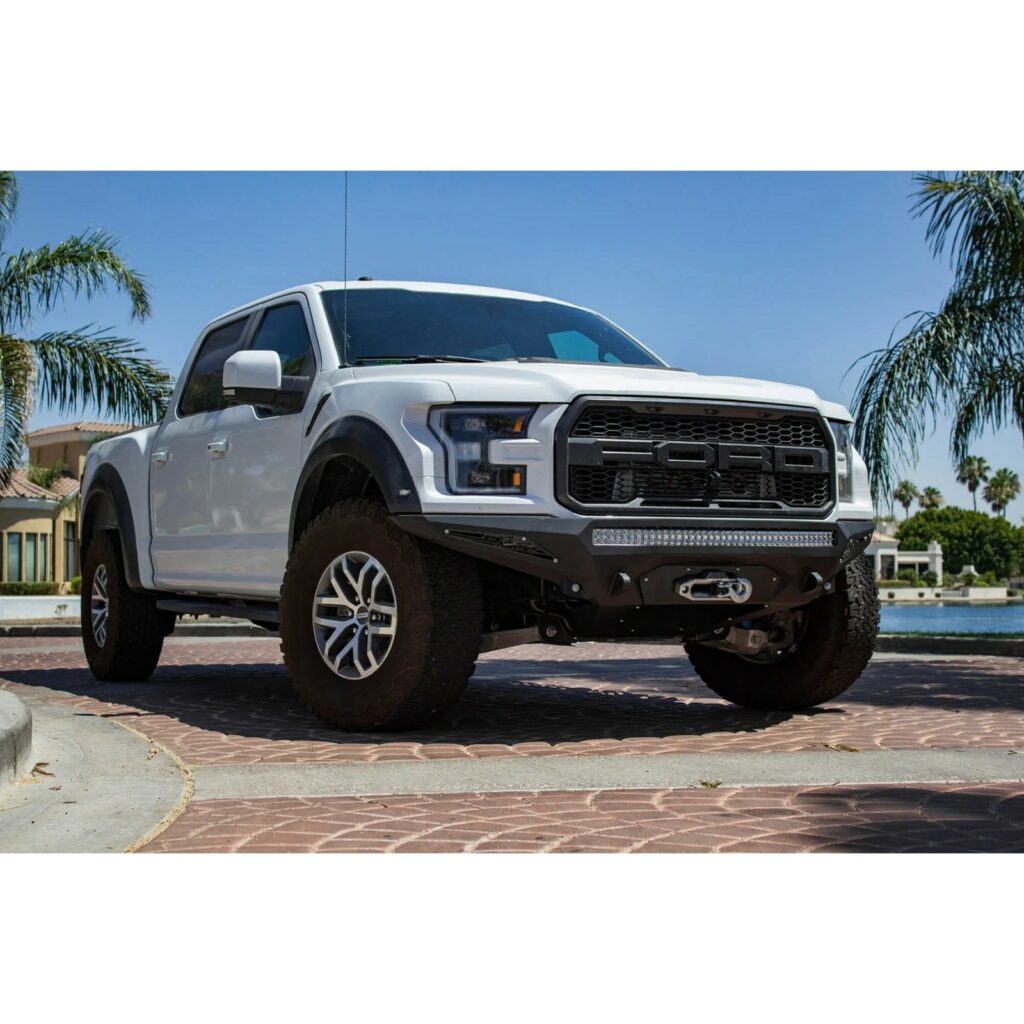 ADD 2017-2020 Ford F-150 Raptor Stealth Fighter Winch Front Bumper ...